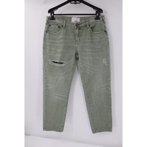 One Teaspoon | Jeans | One Teaspoon Jeans Womens 28 Distressed Green ...